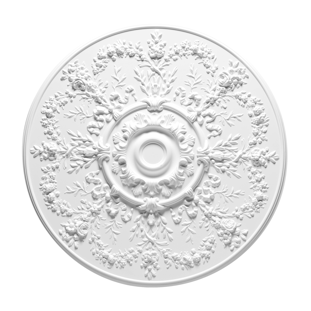 Large Decorative Ceiling Rose - Wm. Boyle Interiors