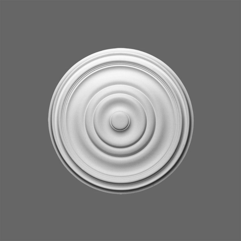 R09 Medium Plain Ceiling Rose - Wm Boyle Interior Finishes
