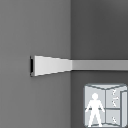SX157 Contemporary Dado Rail / Architrave | Wm boyle Interior Finishes