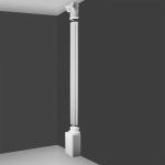 Plaster Columns & Porch Architectural Half Columns | Interior & Exterior