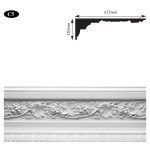 C14 Large Victorian Style Plaster Cornice - Wm Boyle Interior Finishes