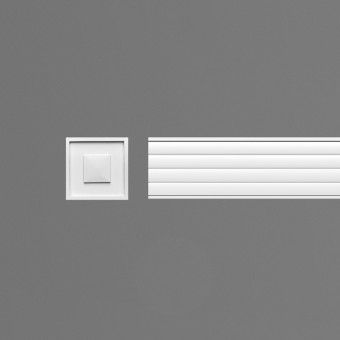 P5020B Square Corner Block - Wm Boyle Interior Finishes