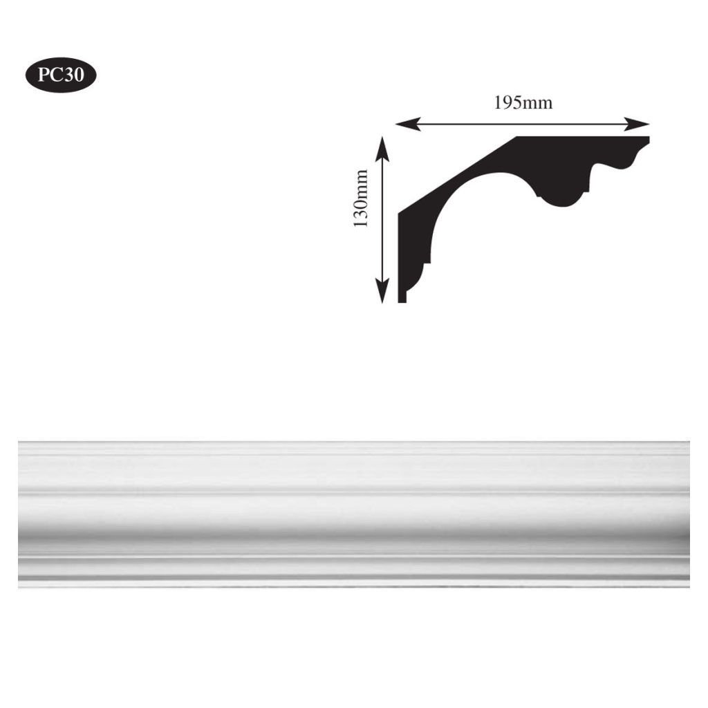 PC31 Plain Modern Cornice - Wm Boyle Interior Finishes