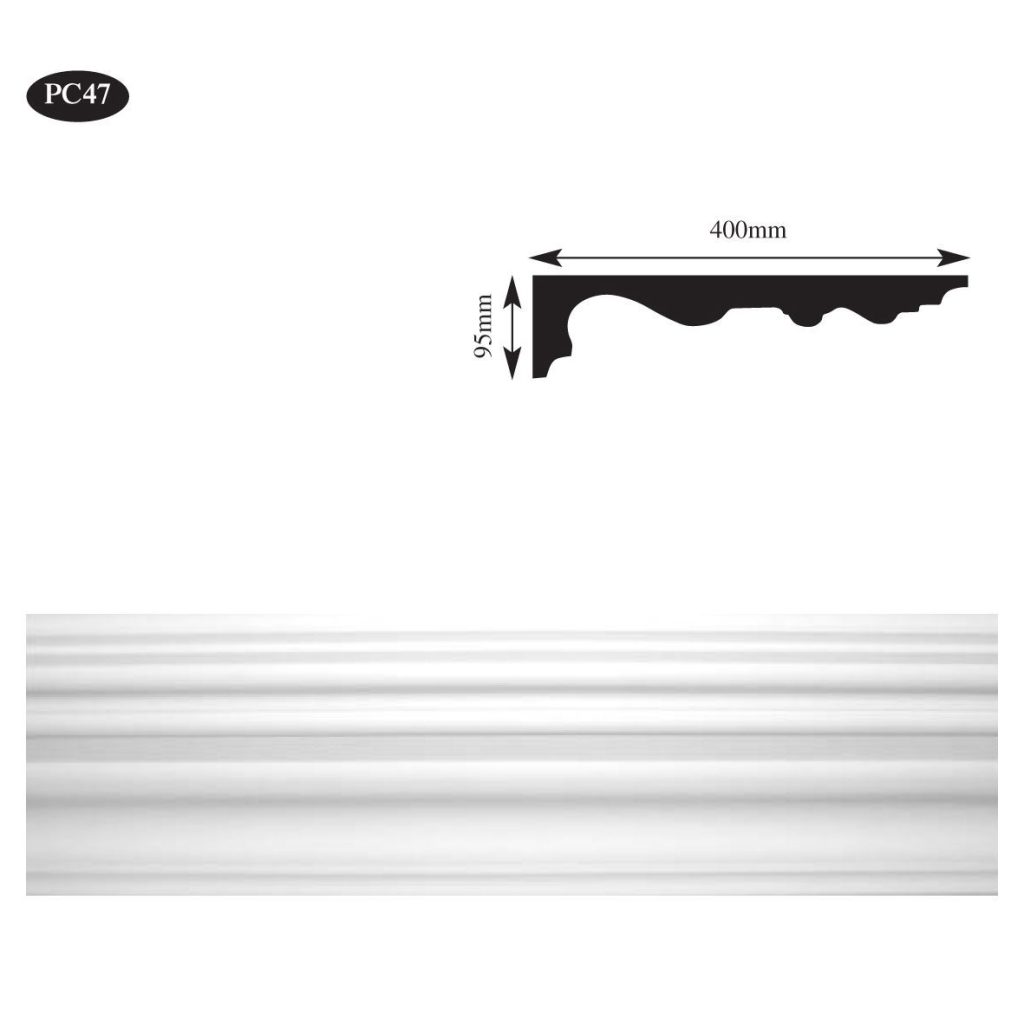 Plain Plaster Coving & Cornice | 90mm & 70mm