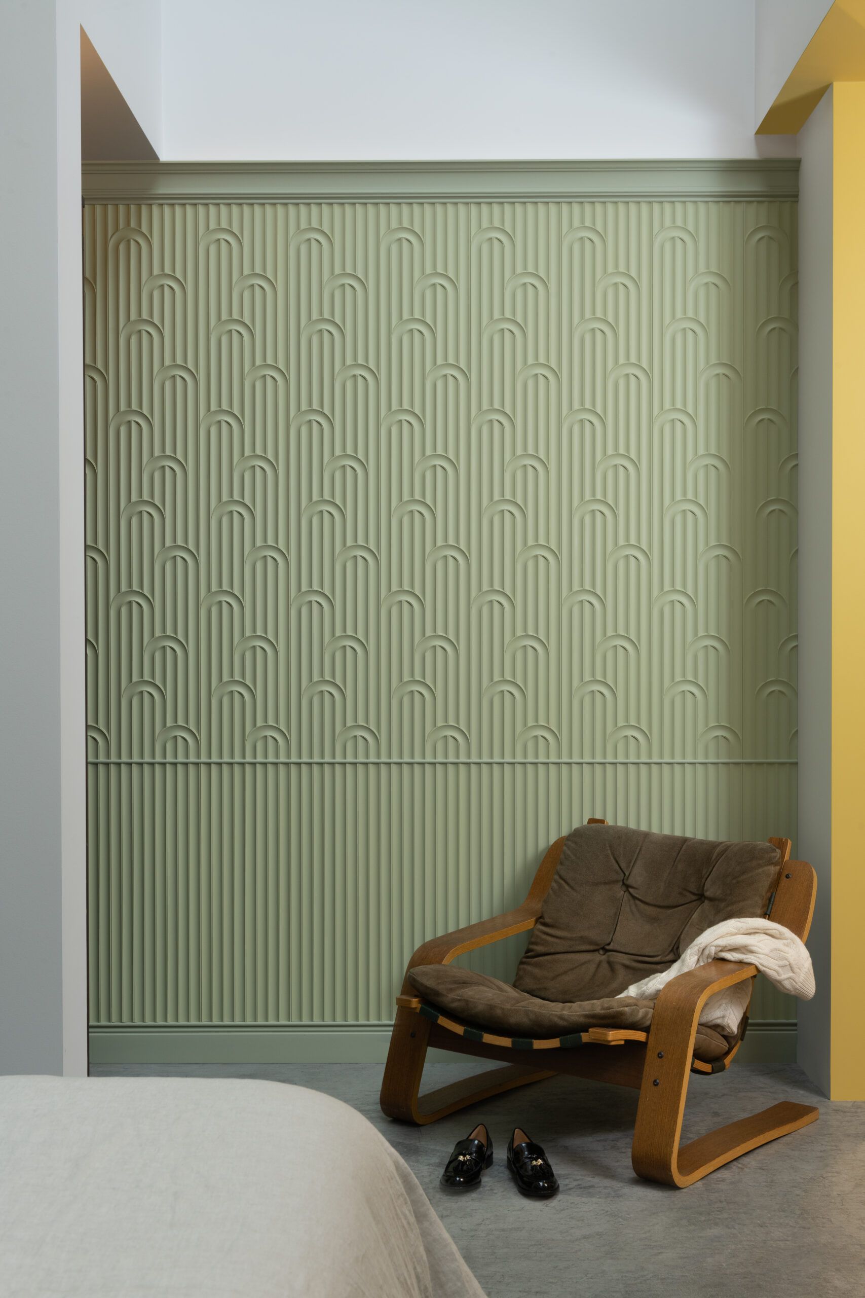 Orac W212 'Valley Loop' 3D Wall Panel - Wm Boyle Interior Finishes