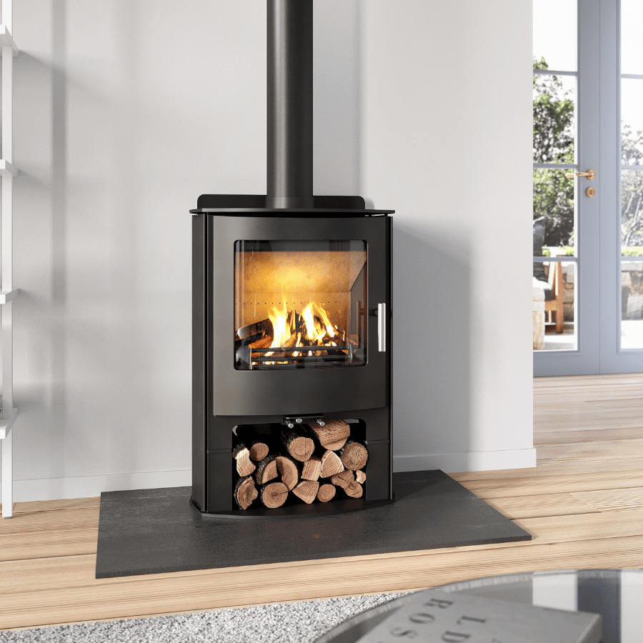 Churchill 5 Logstore Stove - Wm Boyle Interior Finishes