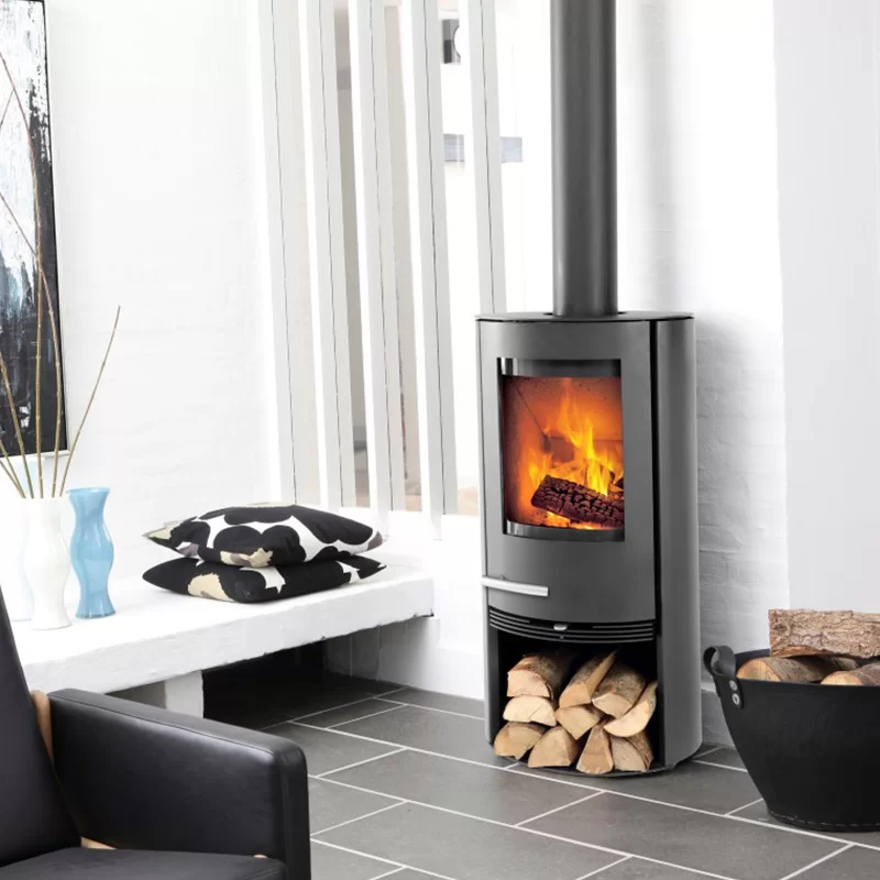 Termatech TT20R Contemporary Wood Stove - Wm Boyle Interior Finishes