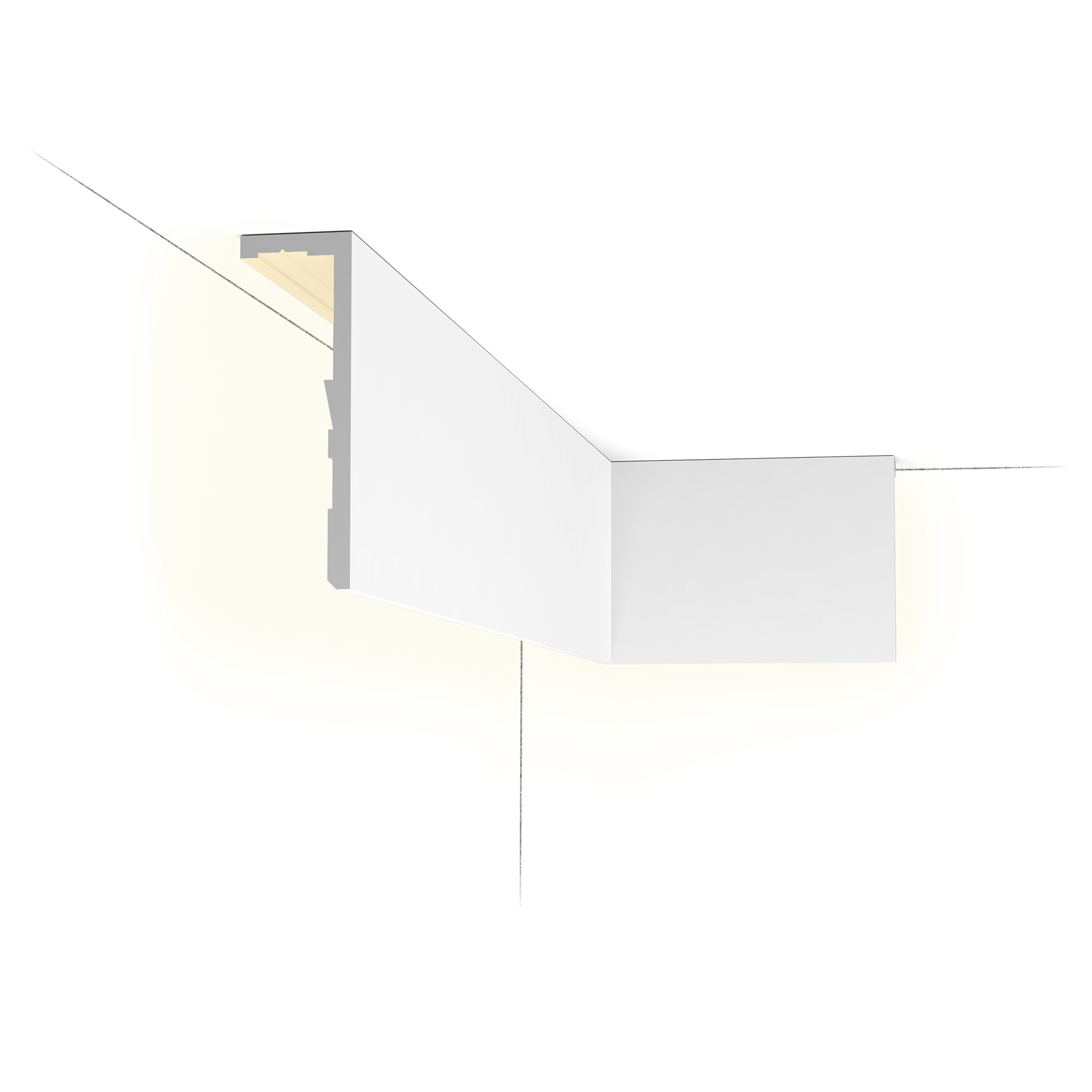 CX217 ‘Ledge’ LED Coving – Large - Wm Boyle Interior Finishes